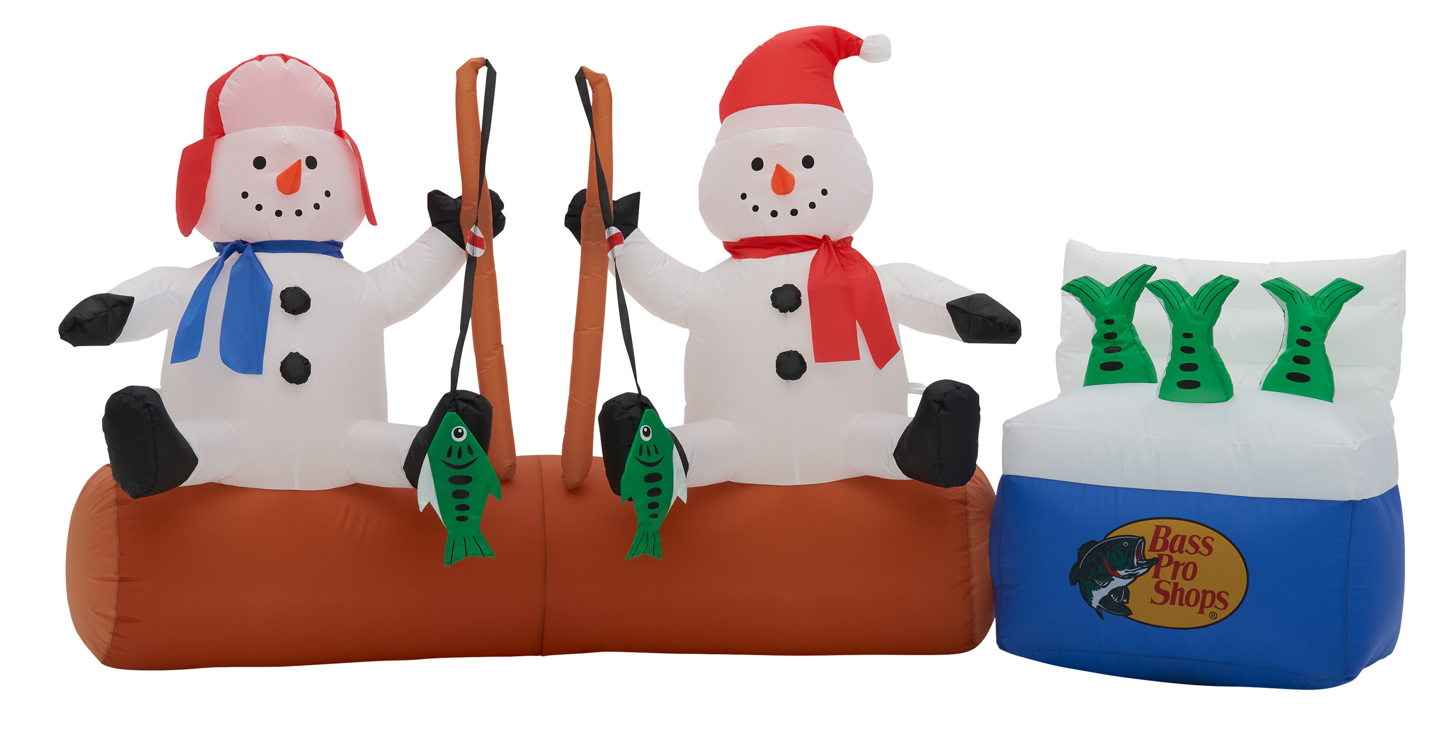 Bass Pro Shops Inflatable Frosty Fishermen | Bass Pro Shops